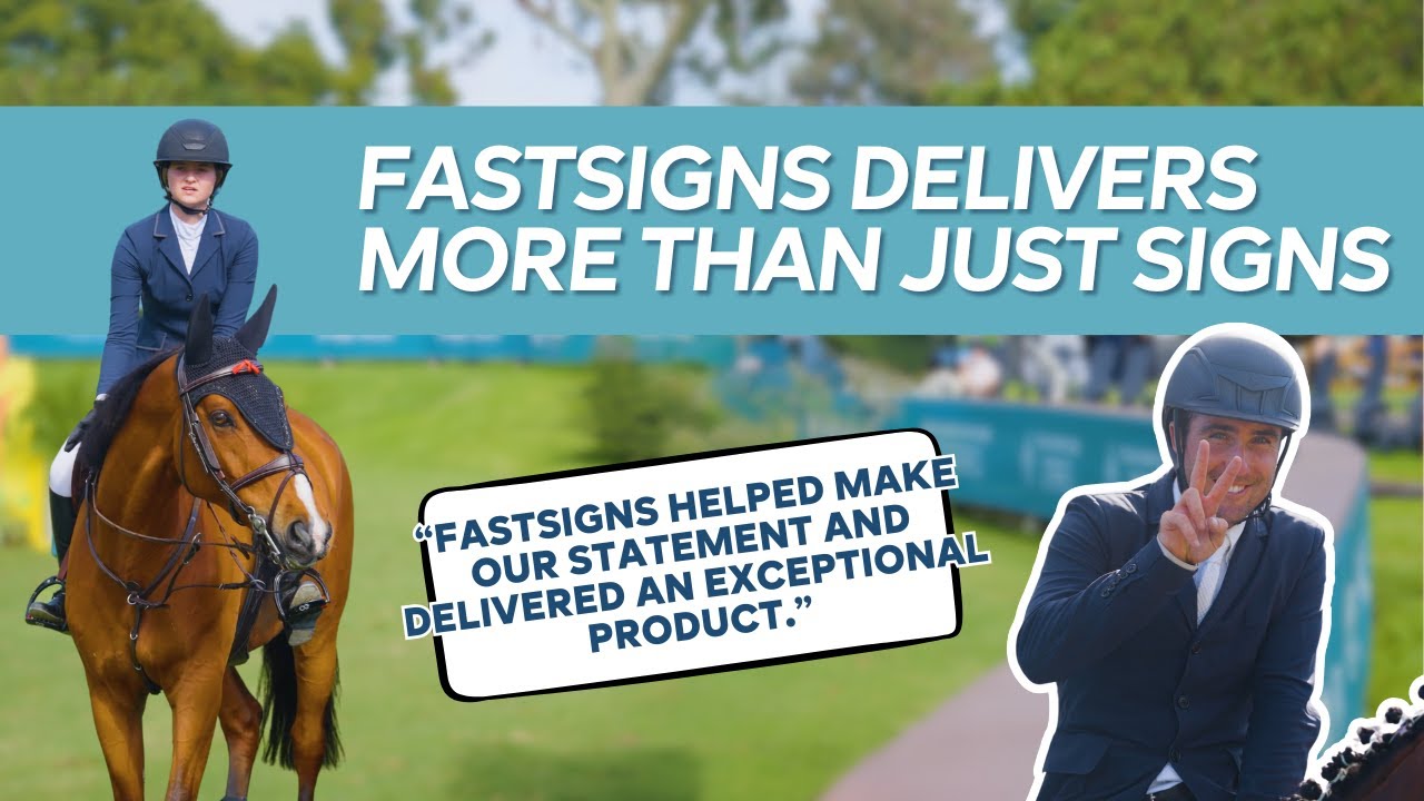 Fastsigns X Franchisefilming Client Testimonial Transforming Hits
