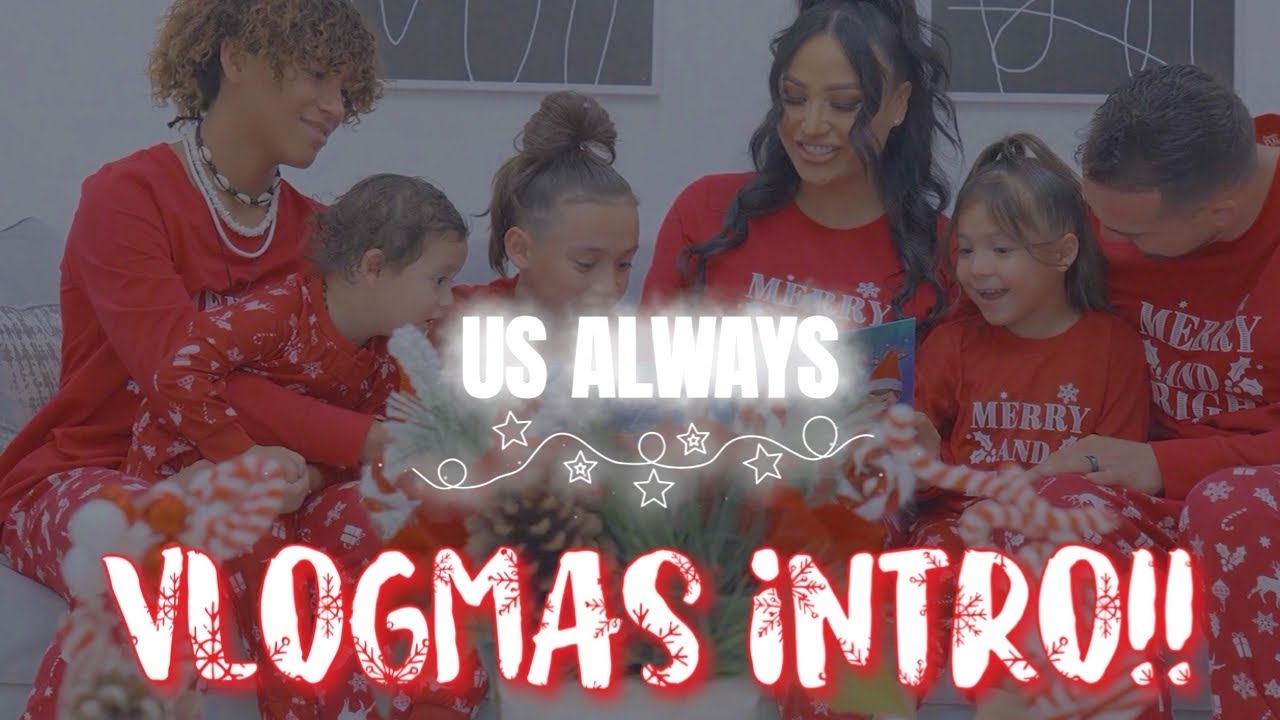 Our Official Vlogmas Intro Youtube