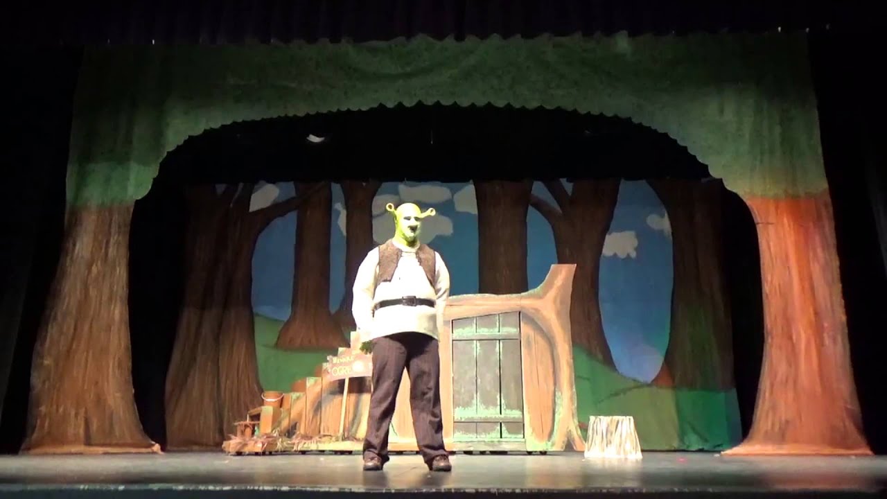 Brandon Smith As Shrek Big Bright Beautiful World Youtube