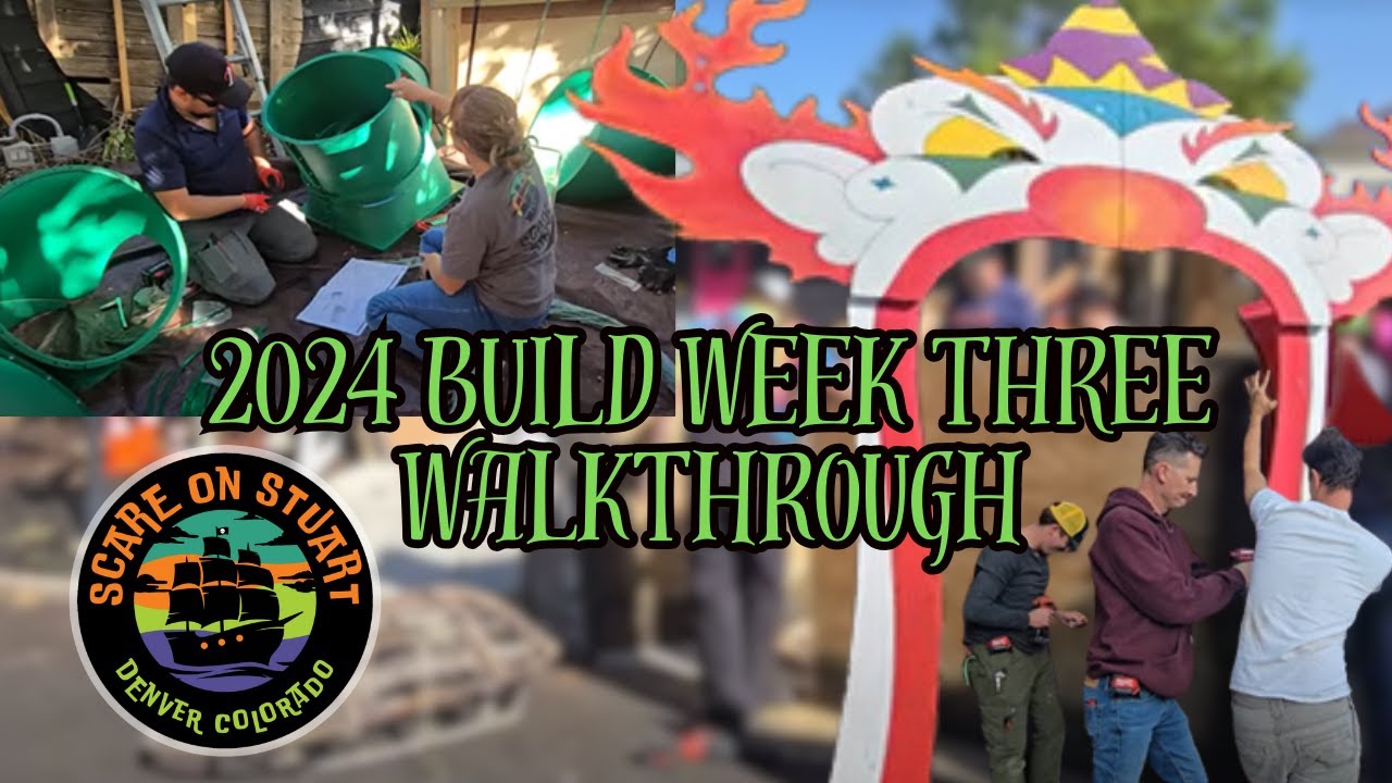 Quick Walk Thru Build Week Three Cirque De Disortion Youtube