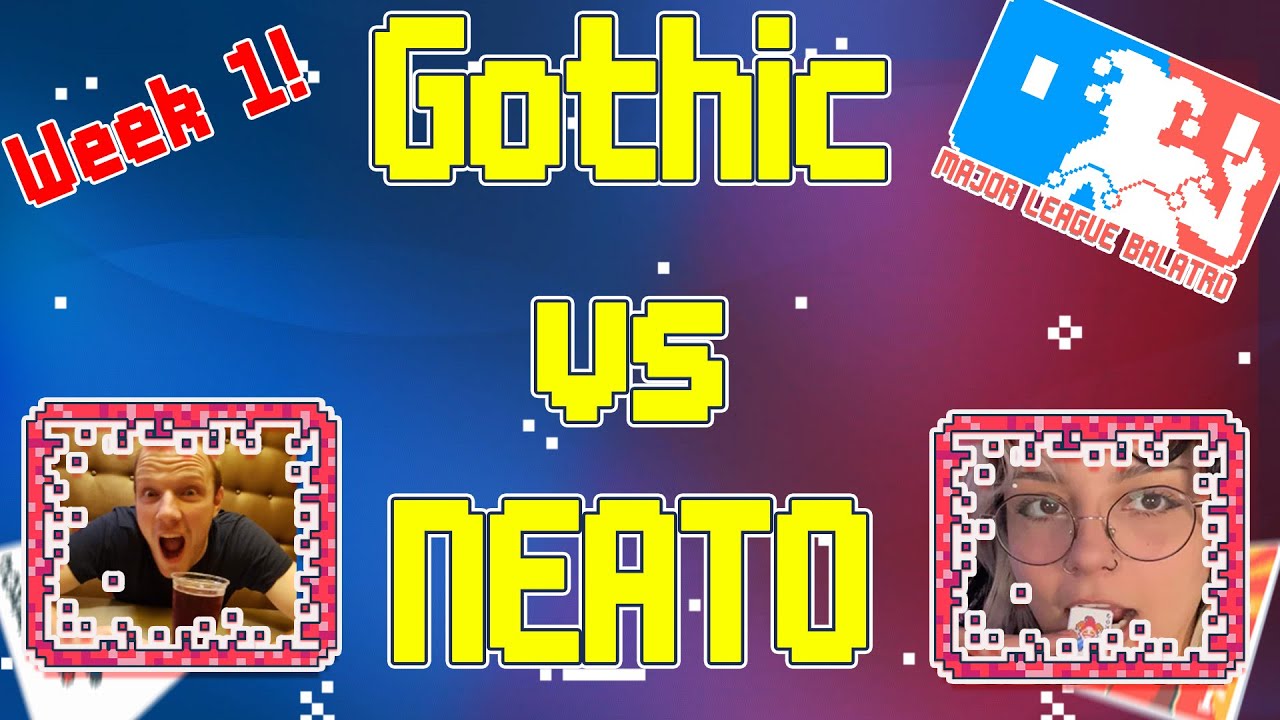 Neatoqueen Vs Gothiclorduk Week 1 Major League Balatro S2 Youtube