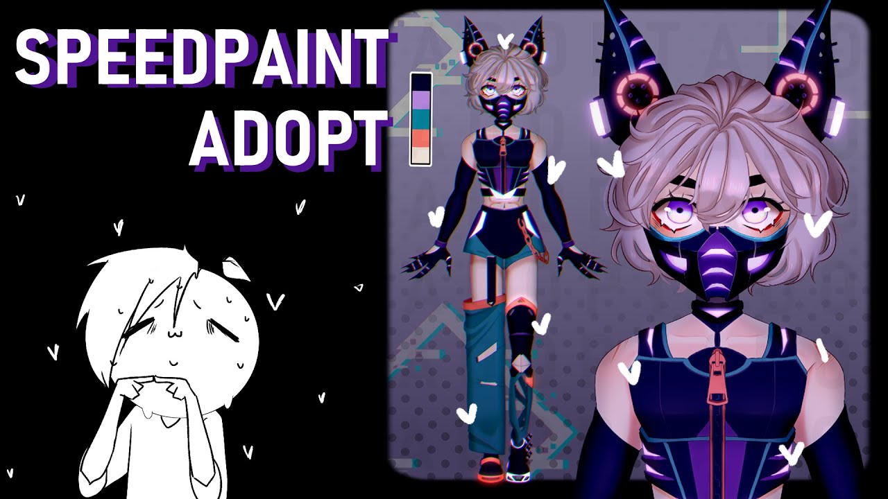 Speedpaint Adopt Youtube