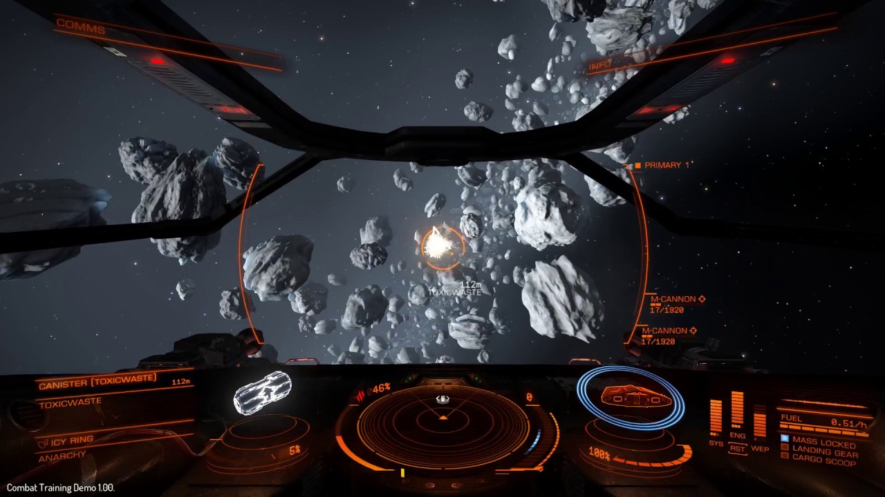 Elite Dangerous Tutorials Target Practice First Time With