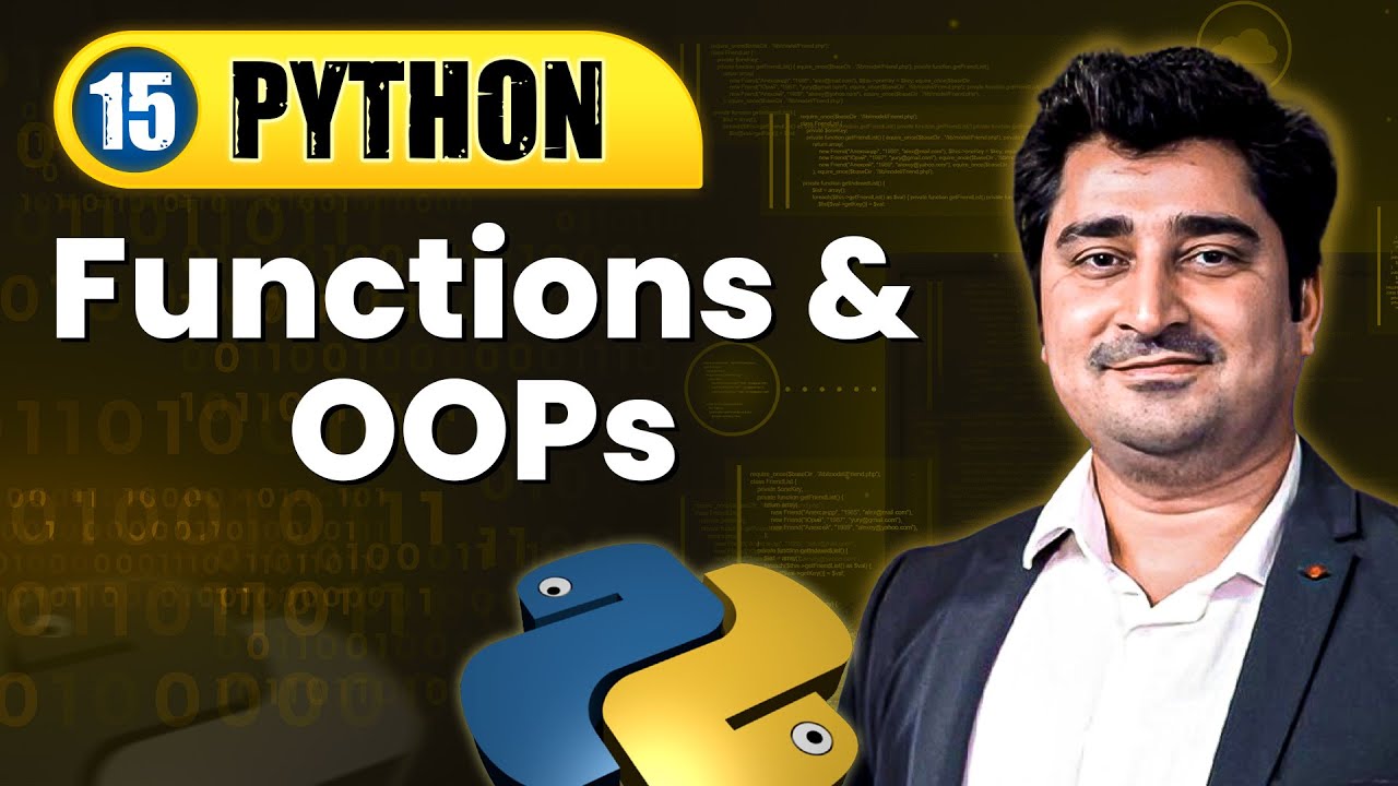 Functions And Oops Lecture 14 Python Full Course For Beginners