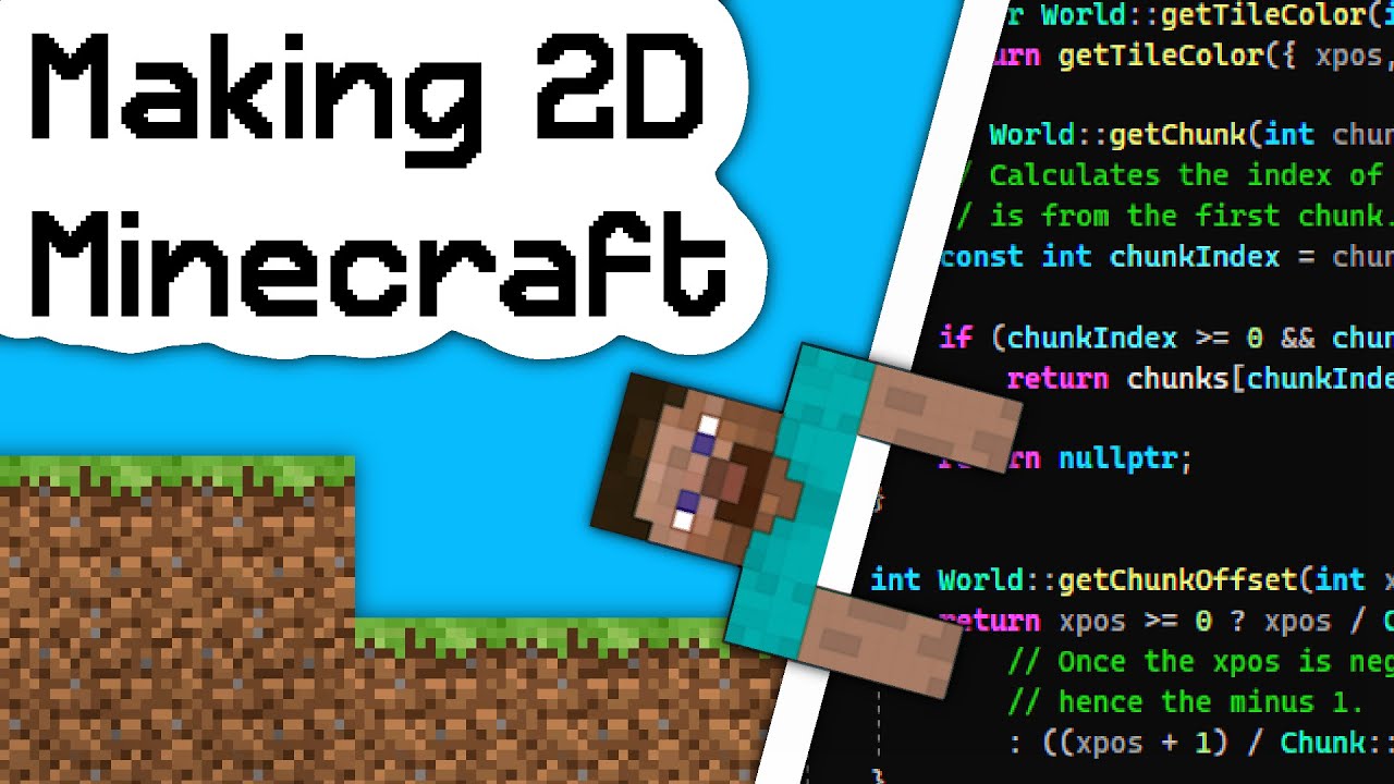 I M Making 2d Minecraft Youtube