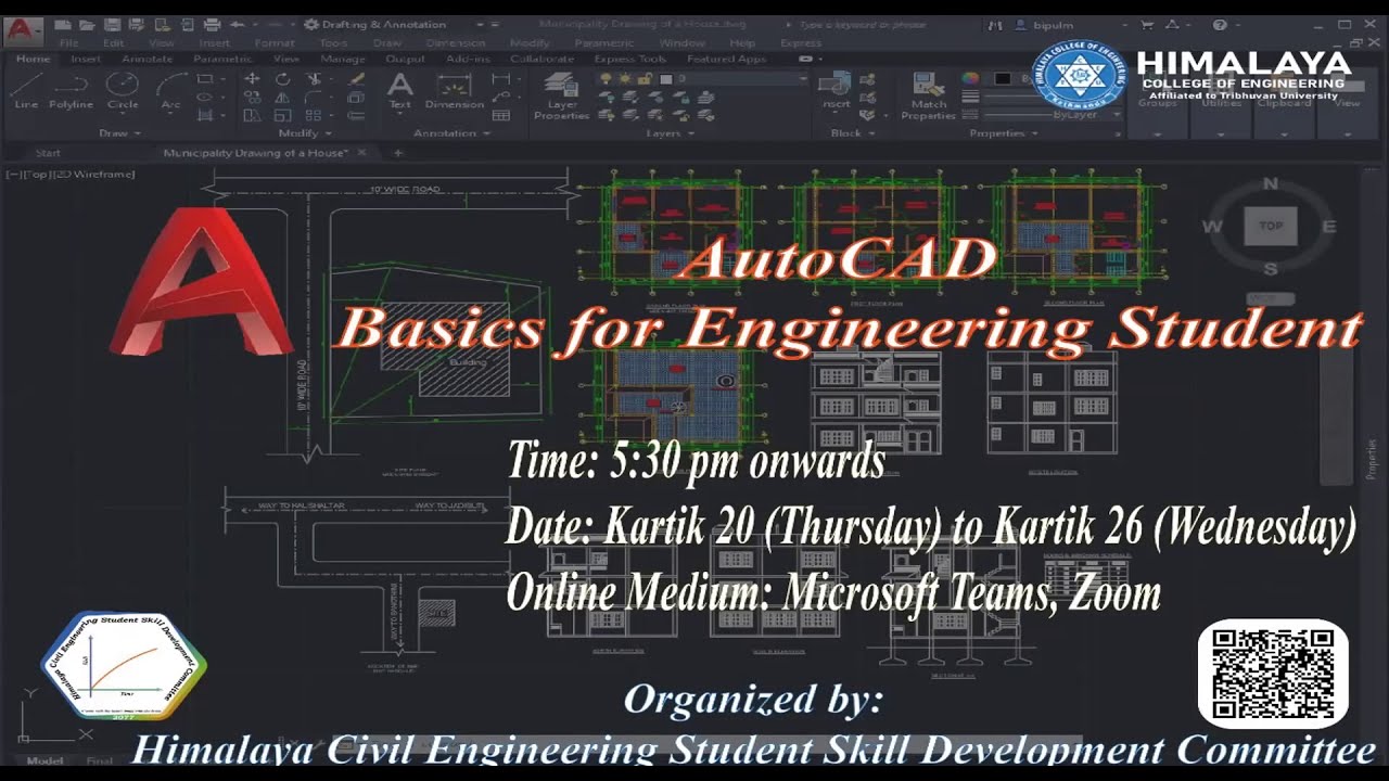 Autocad Basics For Engineering Student Day 3 Recording Youtube