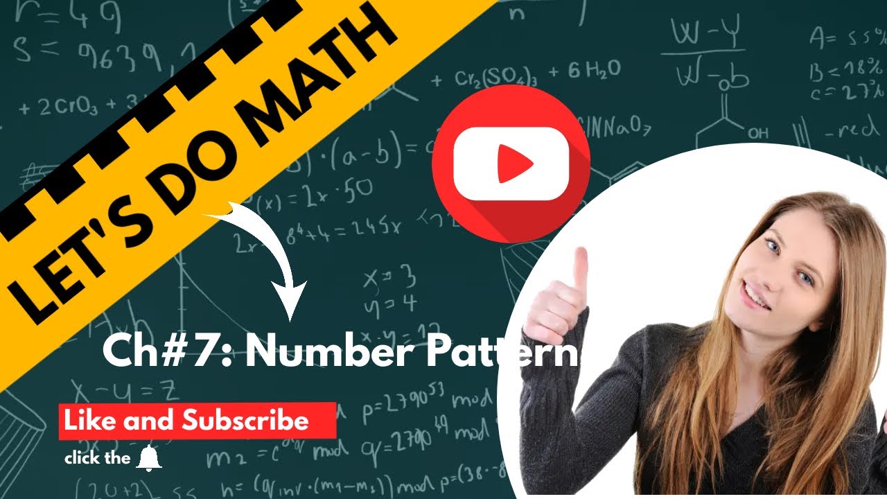 Maths G8 Ch 7 Number Sequence1 Youtube