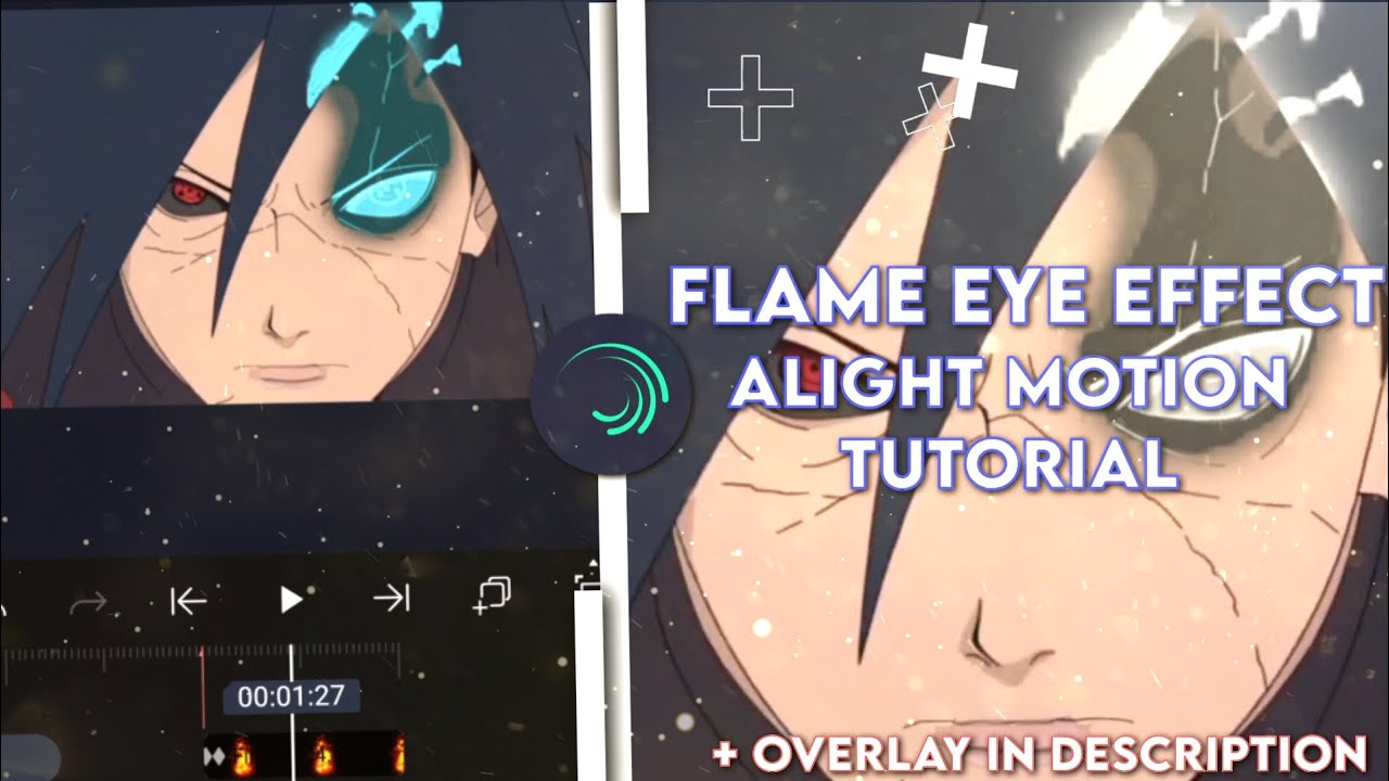 Flame Eye Effect Alight Motion Tutorial Like Molob Arnkx Tutorial
