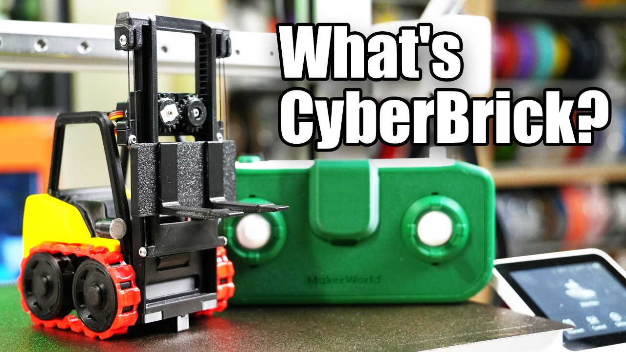 3d Printed Modular Toy Ecosystem Cyberbrick Youtube