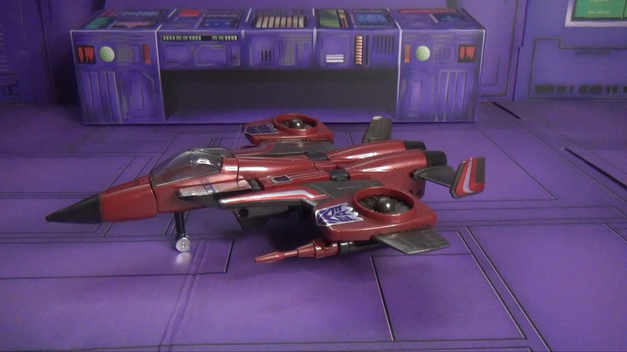 Transformers Decepticon Thrust G1 Review Youtube