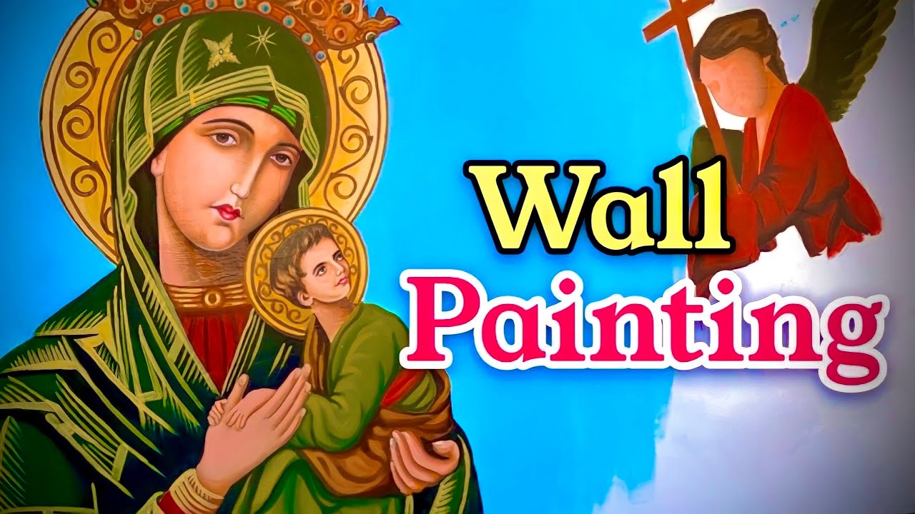 Mother Mary Painting Complete Artisttulsivlogs1749 Youtube