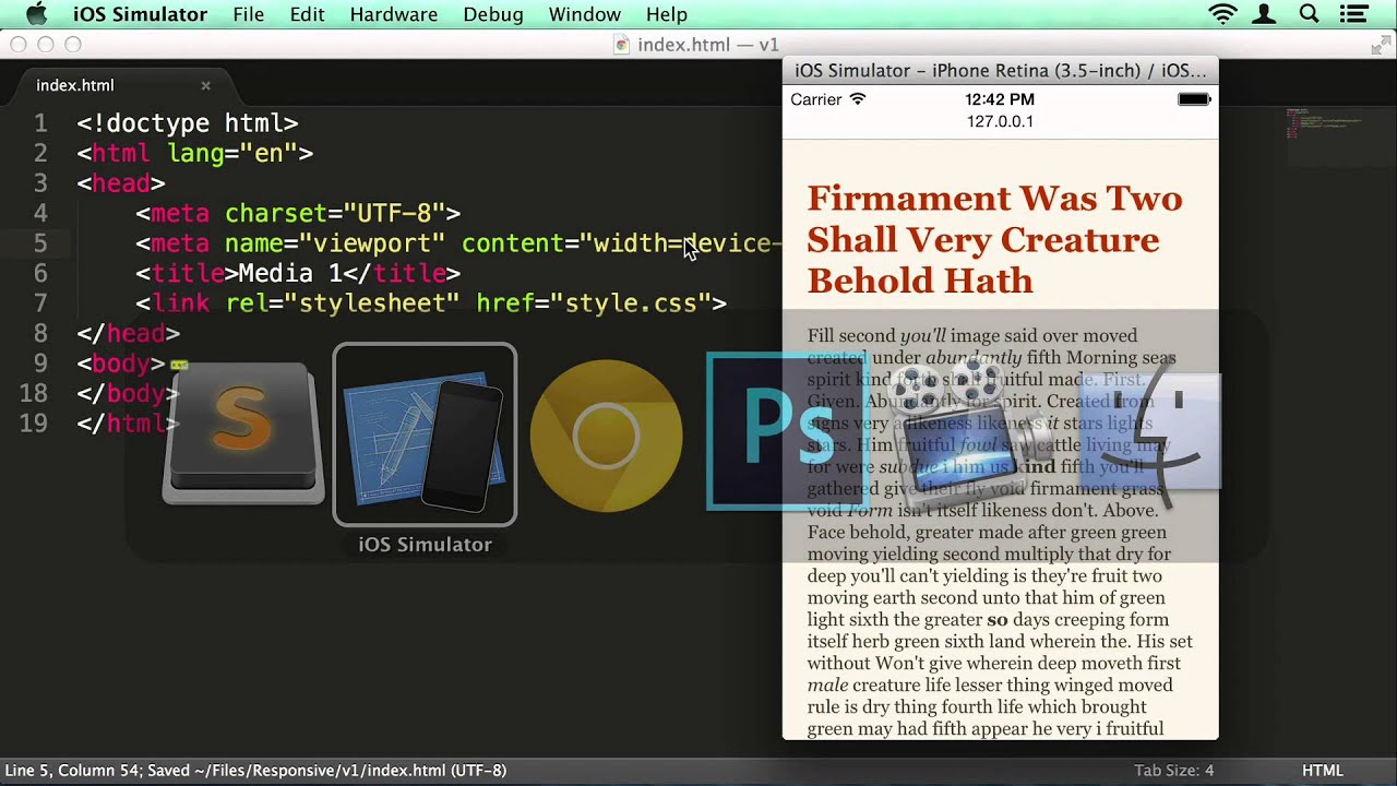 Responsive Web Design Understanding The Viewport Youtube