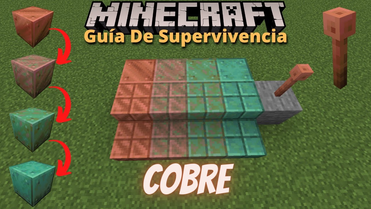 Todo Lo Que Necesitas Saber Del Cobre En Minecraft Minecraft Guía De