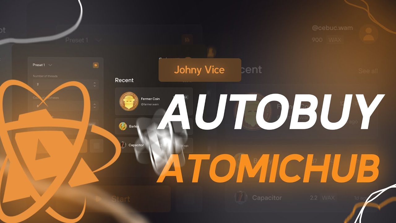 Atomichub Bot Autobuy Autosell Options Youtube