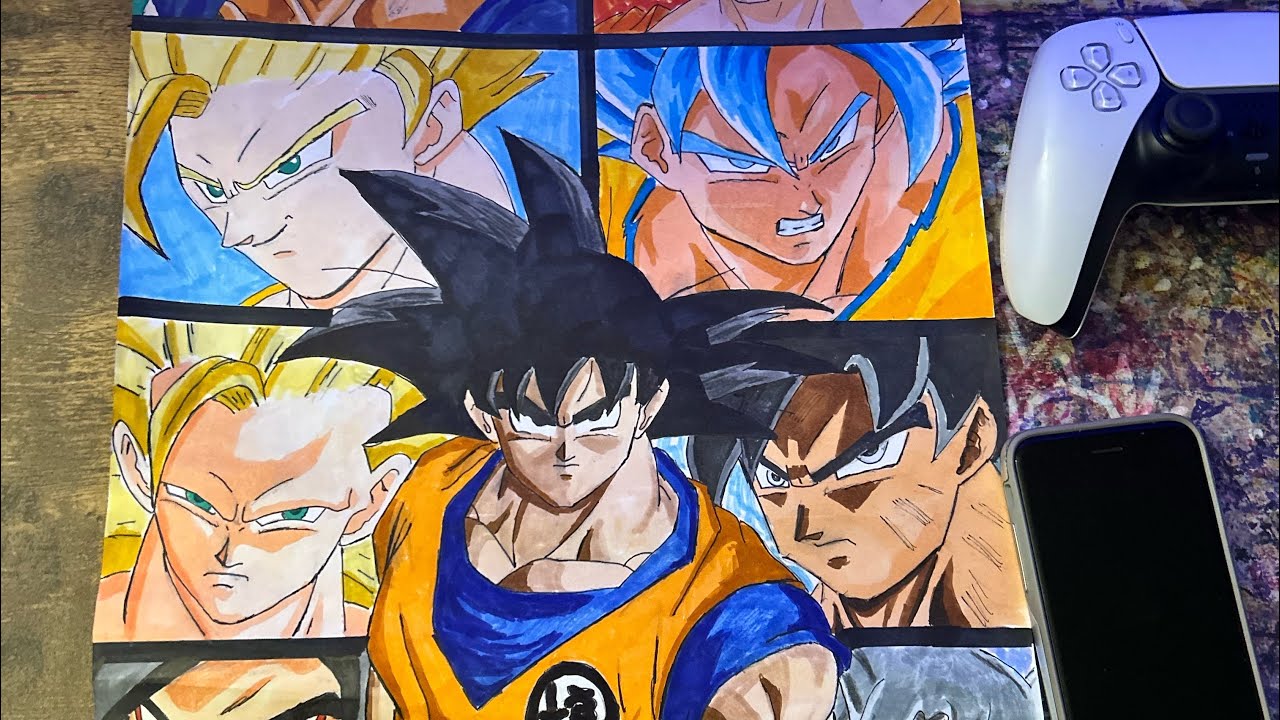 Goku Transformation Part Youtube