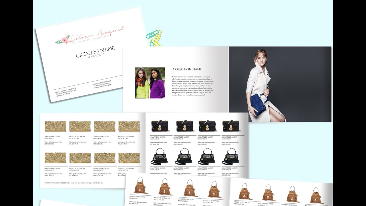 Edit Catalog Tutorial Using My Template Youtube