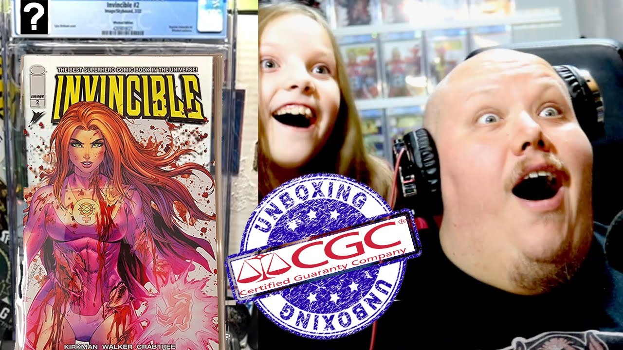 Invincible Atom Eve Cgc Unboxing Youtube