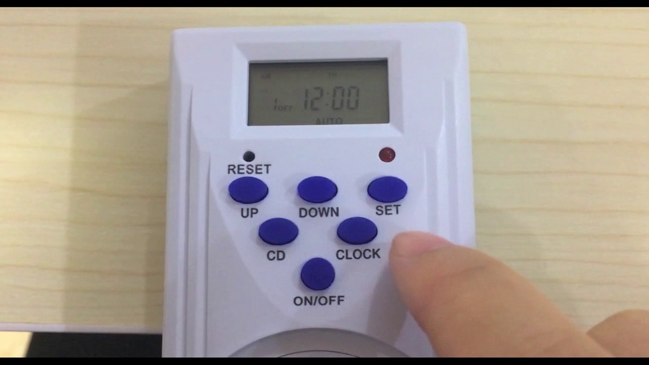 Digital Timer Manual Youtube
