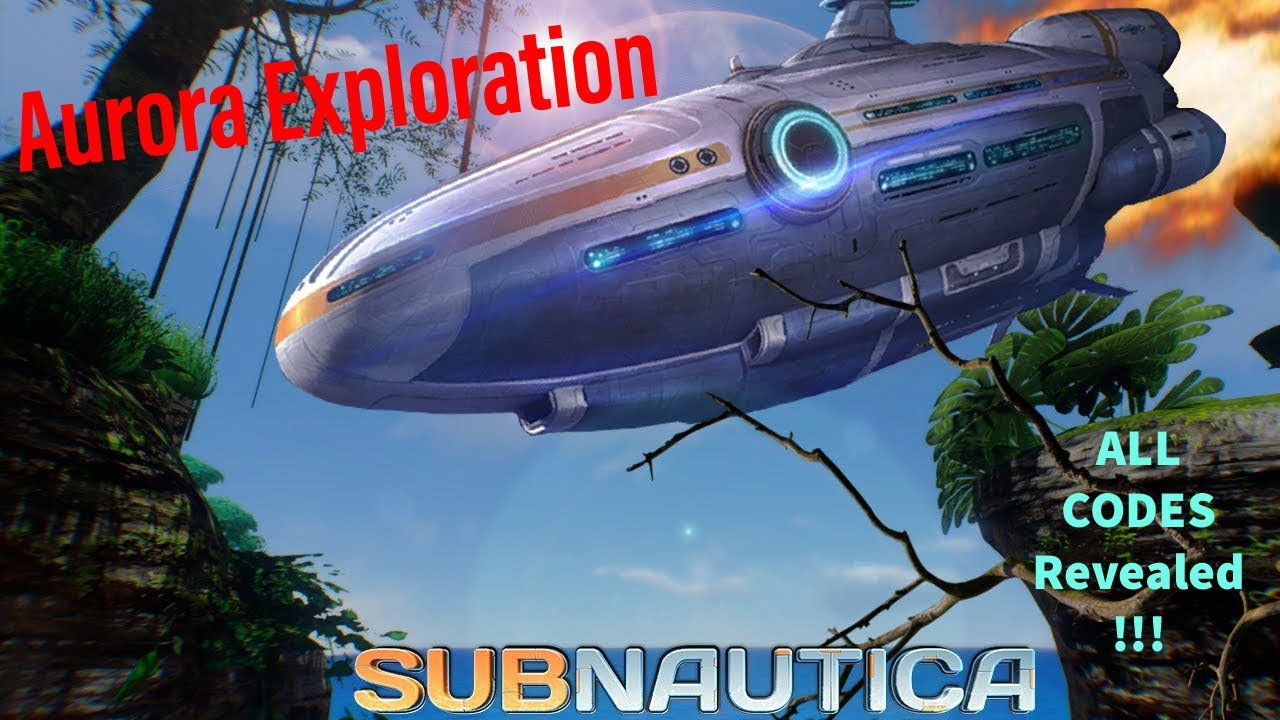 Subnautica Aurora Exploration All Codes Revealed Youtube