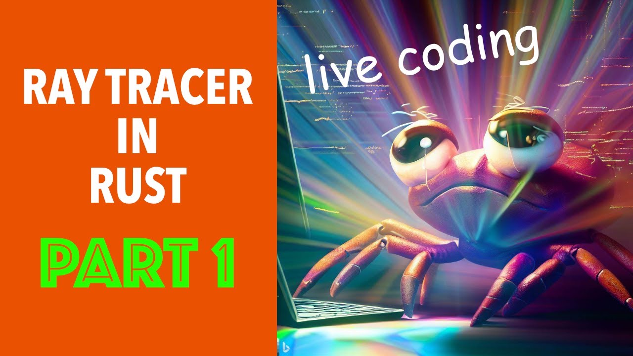 Live Coding A Ray Tracer In Rust Part 1 Project Setup And The First