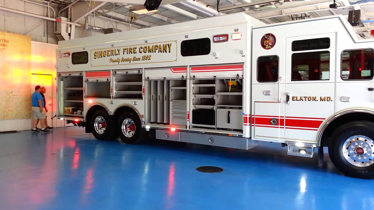 Singerly Fire Co Elkton Md New Rescue 13 Youtube