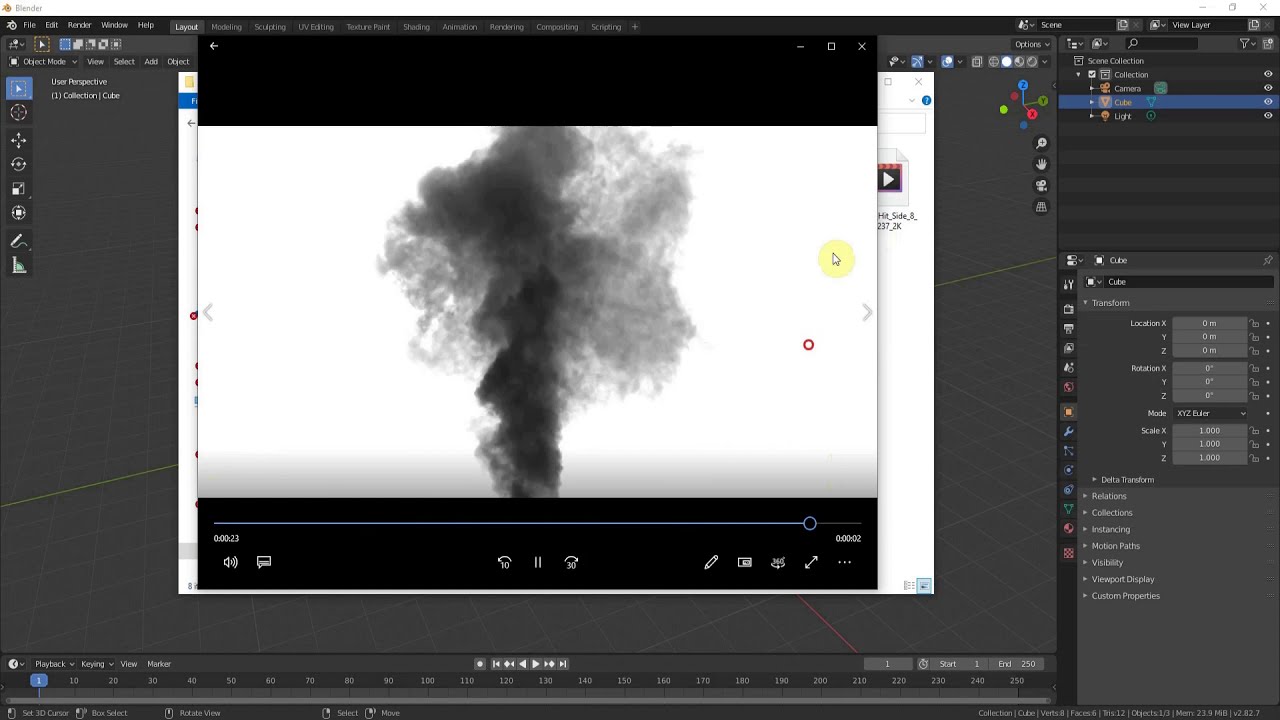 Vfx Removing White Background From Stock Footage Blender 2 82