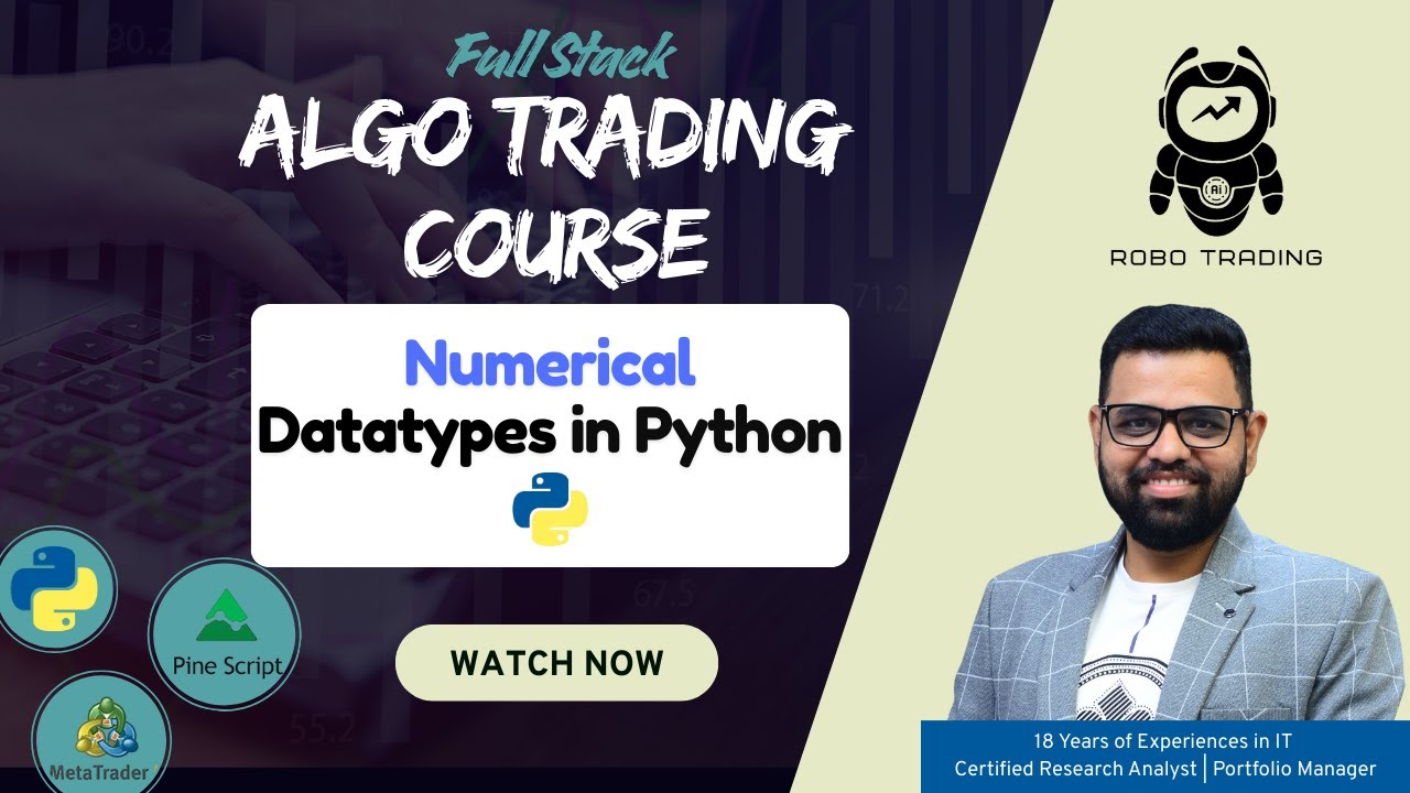 Numerical Data Types In Python Explained Robotrading Python Youtube