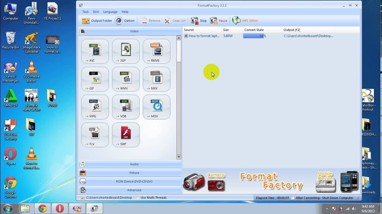How To Use Format Factory Youtube