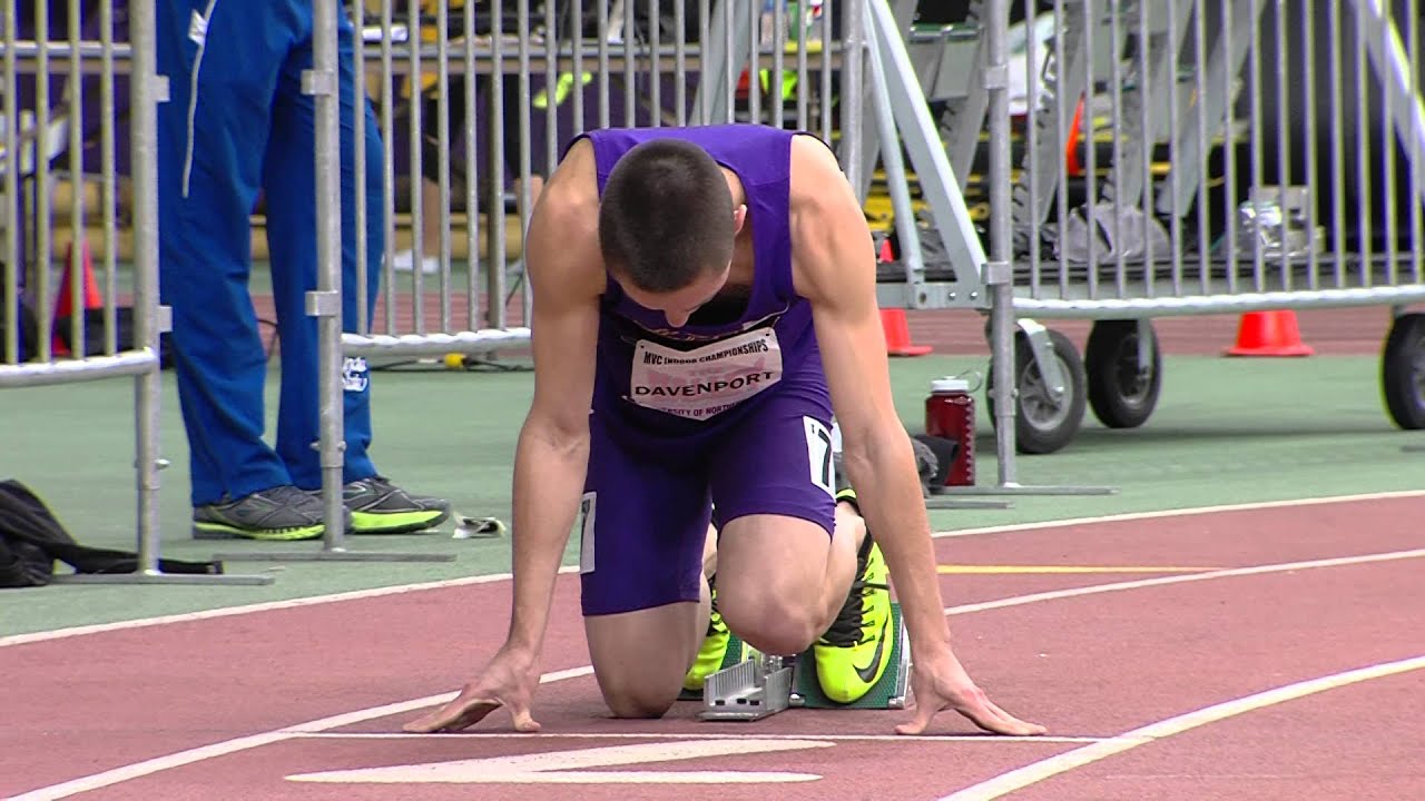 Uni Track And Field Mvc Championships Jesse Davenport 400 Meters
