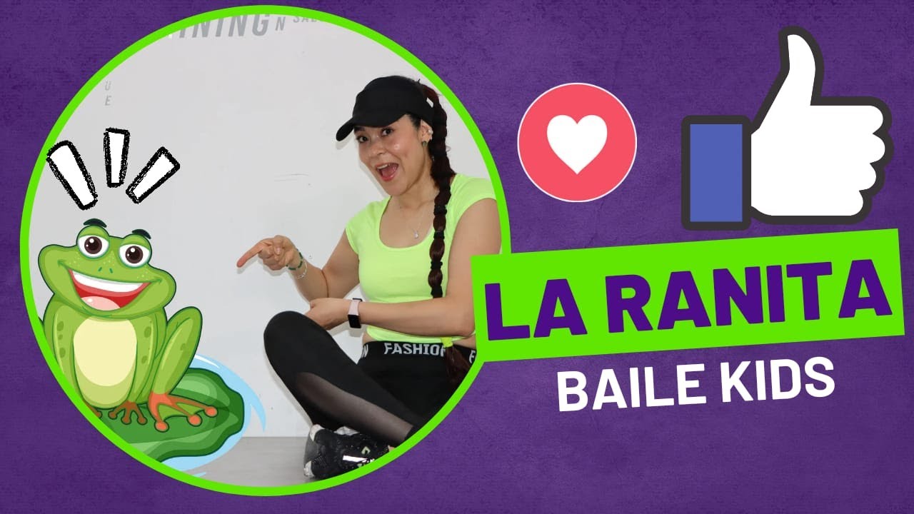 Coreografía Para Niños La Ranita Video De Baile Para Niños Youtube