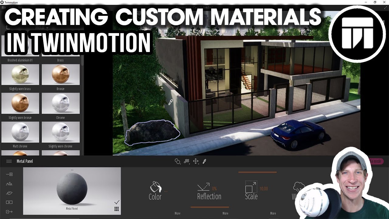 Getting Started Rendering In Twinmotion Ep 6 Creating Custom