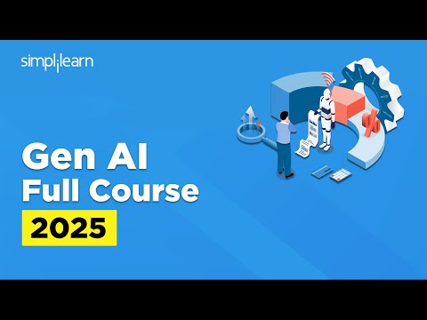 Generative Ai Full Course 2025 Gen Ai Tutorial For Beginners Gen Ai