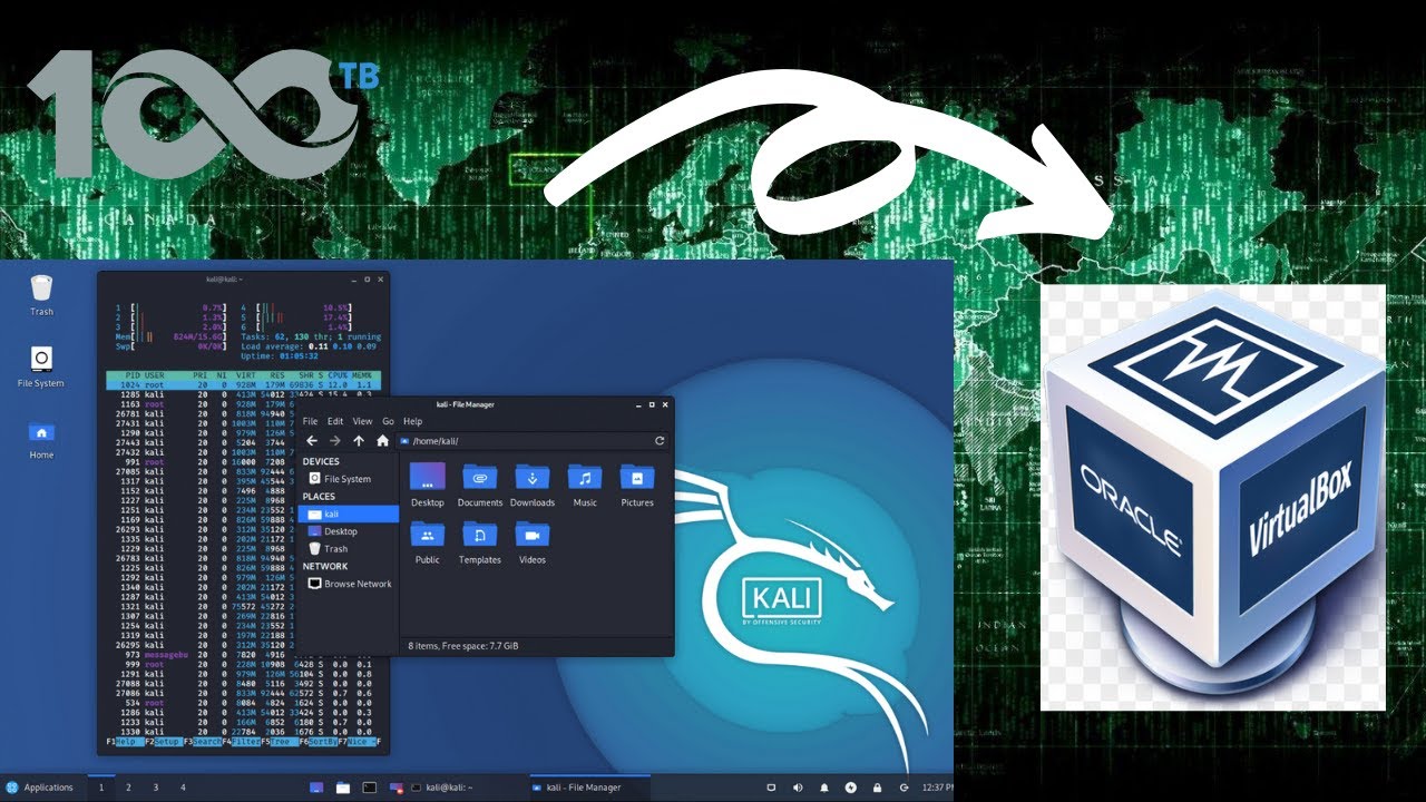 Install Virtualbox On Kali Linux And Installing Kali Linux