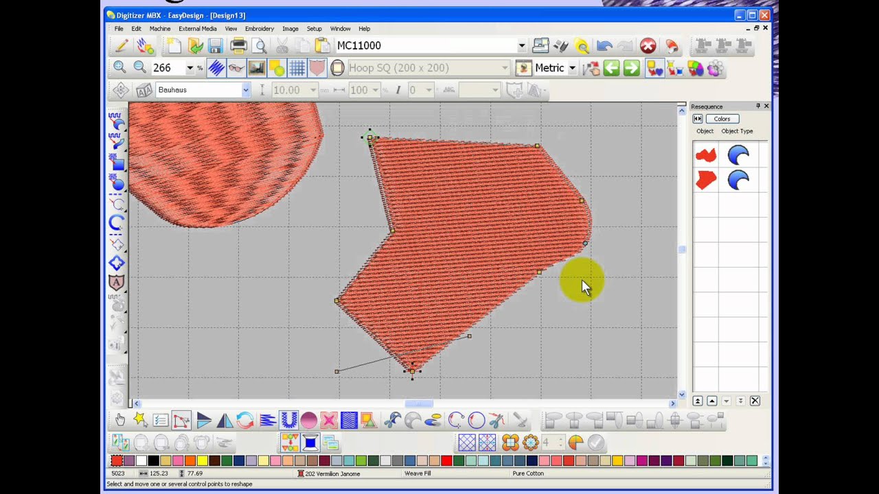 Digitizer Mbx Tutorial Parallel Fill Tool Youtube