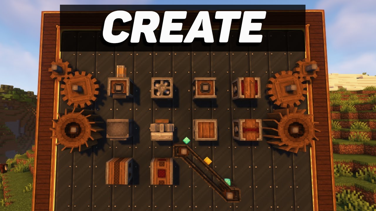гайд по Create 1 18 2 1 20 1 1 основы Minecraft Java Edition Youtube