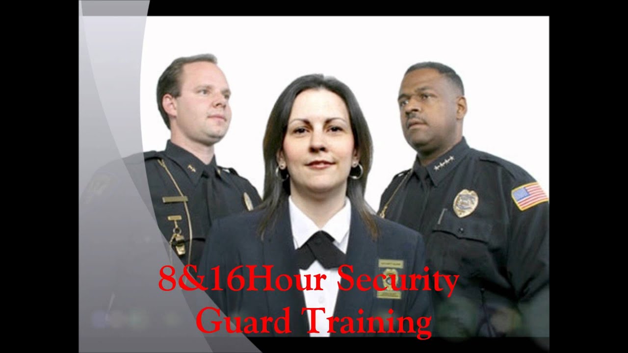 Nyc Security Guard Training Youtube