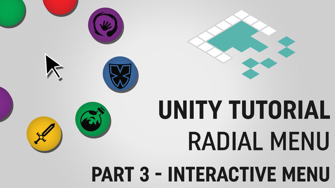 Unity Tutorial Radial Menu Part 3 From Board To Bits Youtube