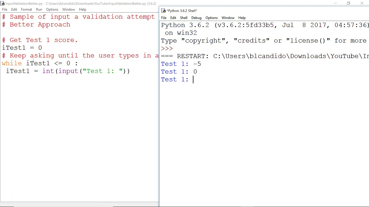 Python Data Validation That Is Better Youtube