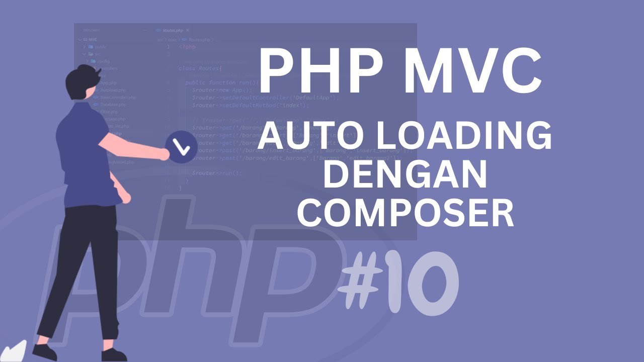 10 Php Mvc Tutorial Auto Loading Dengan Composer Youtube