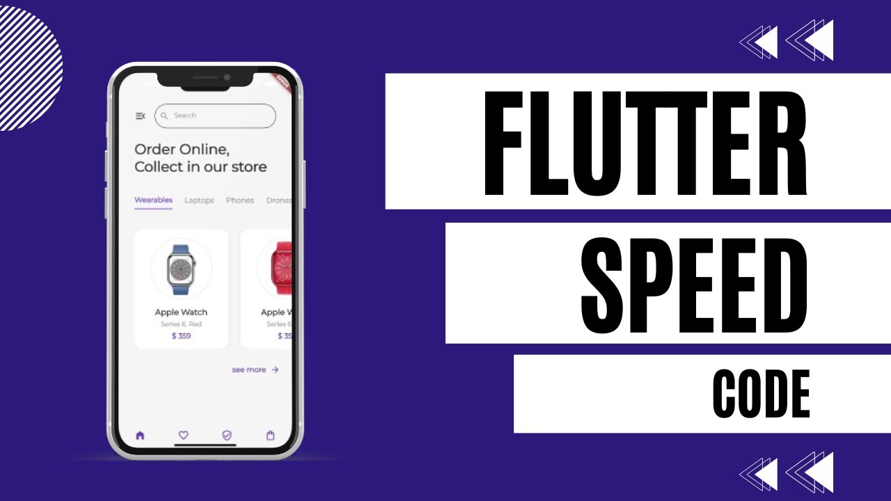 Ecommerce Home Page Ui Flutter Speed Code By Slimpotatoboy Youtube