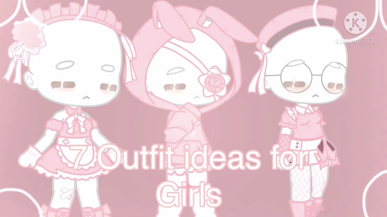 7 Pink Cute Outfits Ideas For Girls Gacha Club Youtube