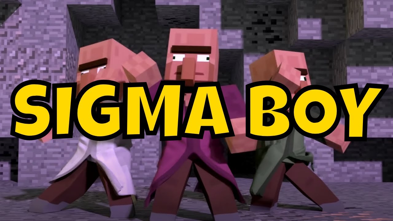 Minecraft Villager Cover Sigma Boy Music Video Dance Battle Youtube