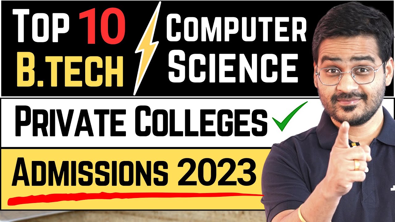 рџ ґbtech Cse Top 10 Private Colleges Best Computer Science Colleges