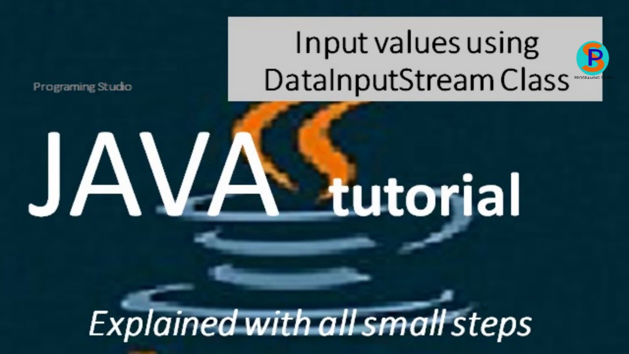 Input Values Using Datainputstream Class Part 5 Youtube