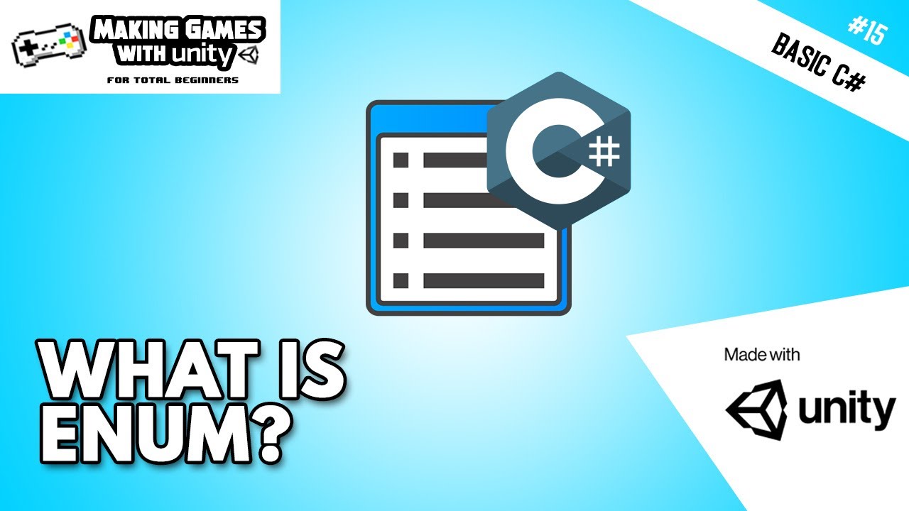 What Is Enum Unity Basic C Programming 15 Youtube