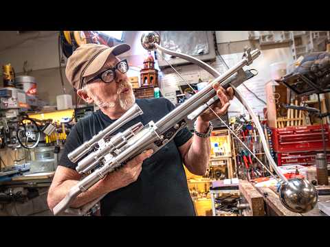 Adam Savage S New All Aluminum Bowcaster Replica Tested