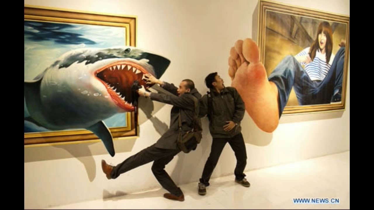 L Art Du Trompe L Oeil Youtube