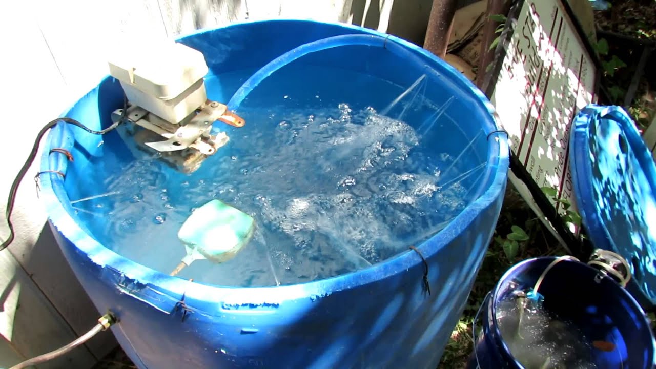 Bait Tank Set Up Youtube