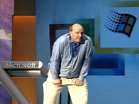 Original Context Steve Ballmer At Net Presentation Developers Hq