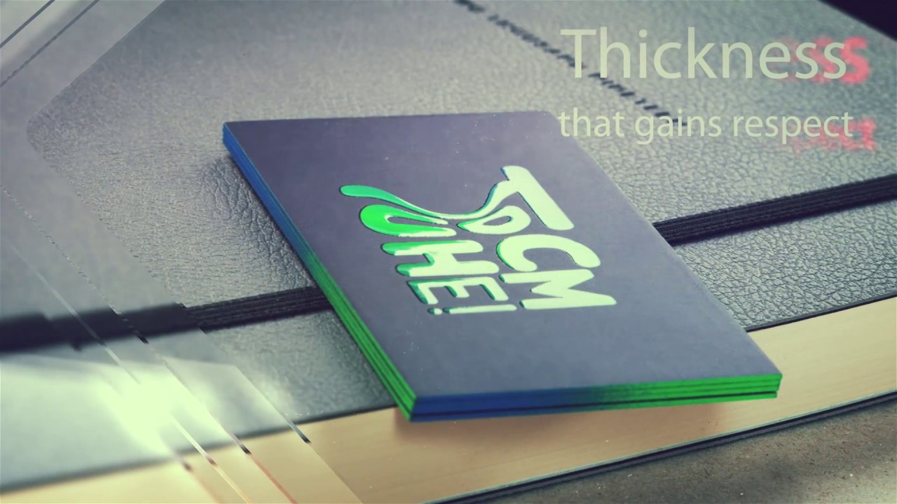 Luxury Business Cards Printed By Offsetcards Youtube